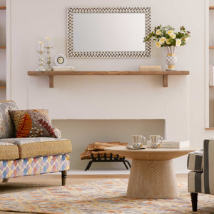 MacKenzie Childs Sterling Check® Medium Pillar Candlestick | Wayfair